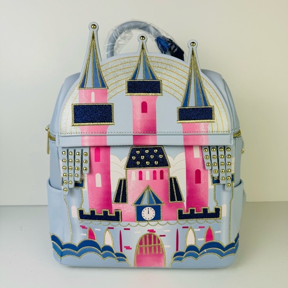 Disney | Bags | Danielle Nicole X Disney Sleeping Beauty Castle Mini ...